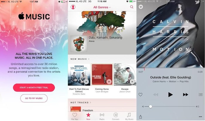 Resmi Dirilis, iOS 8.4 Boyong Apple Music