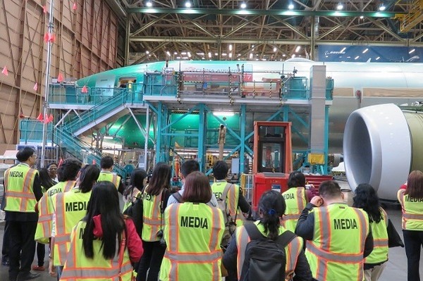 Begini Isi Pabrik Pesawat Boeing di Seattle