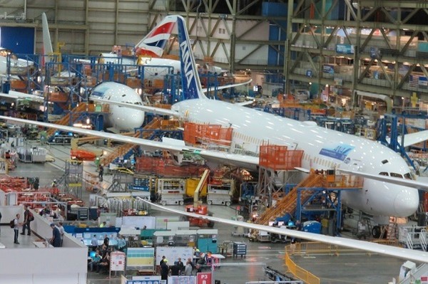 Begini Isi Pabrik Pesawat Boeing di Seattle