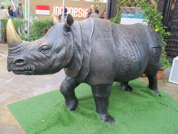 Patung Badak yang Akan Disimpan di Museum Vatikan