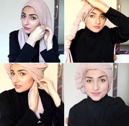 Tutorial Hijab Turban Terbaru