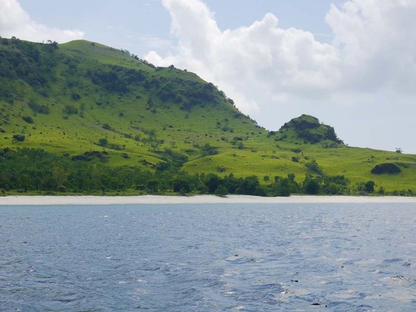 Terpesona Perbukitan Hijau di Pesisir Alor