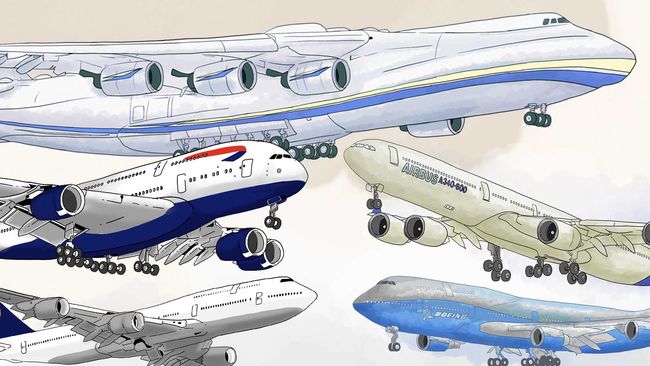 Ini Deretan Pesawat Terbesar di Dunia