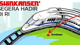 'Shinkansen' Mampu Tempuh Jakarta - Surabaya dalam 5 Jam