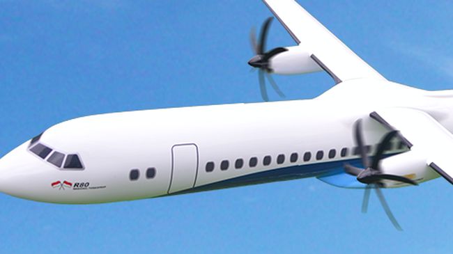 Pesawat R80 Dicoret dari PSN, Pihak Habibie Buka Suara