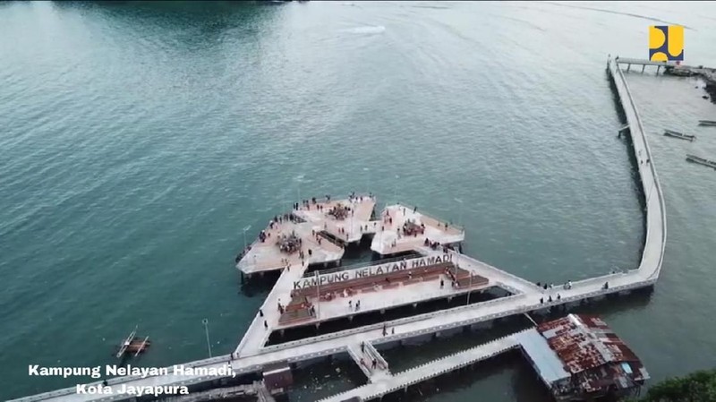 Penampakan Kampung Nelayan yang Sudah Direnovasi PUPR