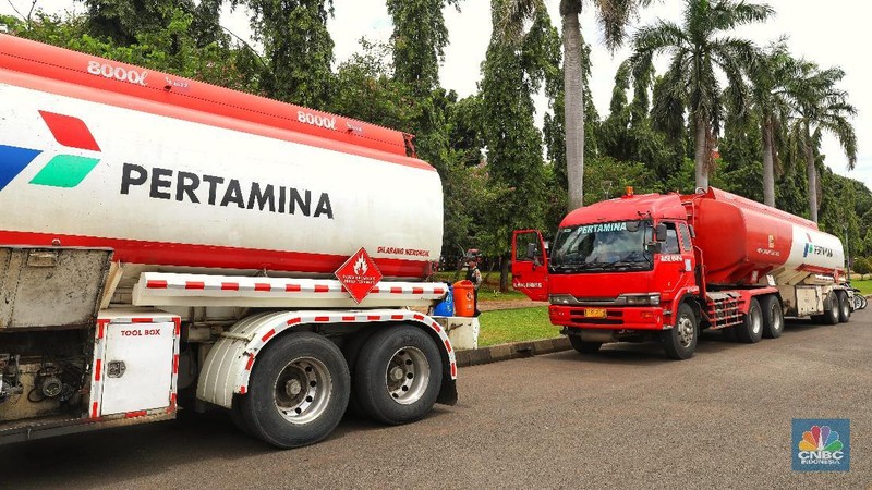 Penampakan Truk Tangki Pertamina yang Dibajak - Foto 1