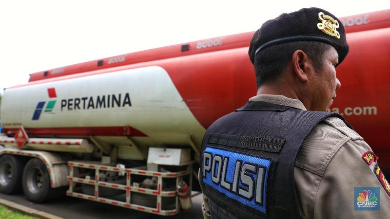 Penampakan Truk Tangki Pertamina yang Dibajak - Foto 1