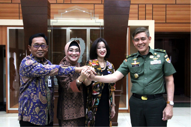 Gandeng BNI, TNI AD Salurkan Tunkin Hingga Tentara Perbatasan
