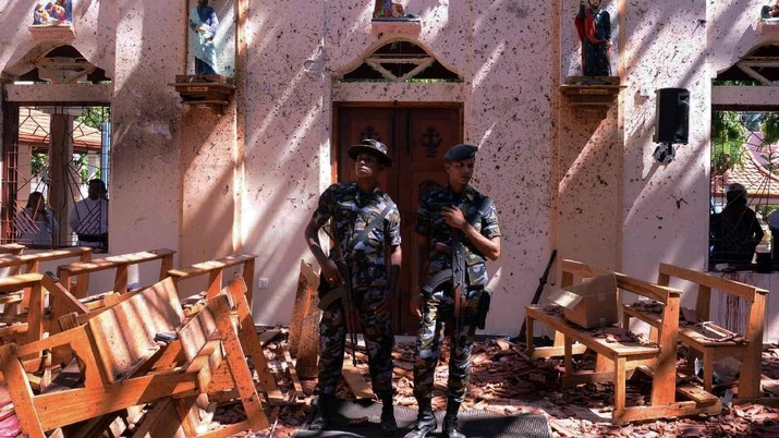 Polisi Sri Lanka Serbu Markas Kelompok Pengebom, 15 Tewas