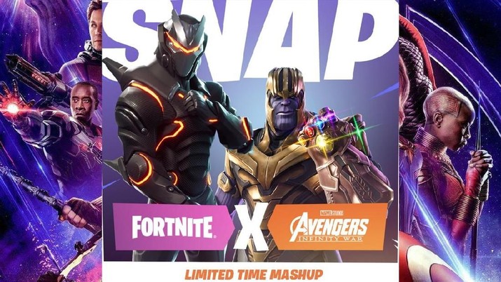 Perhatian! Ada Superhero Avengers di Game Fortnite