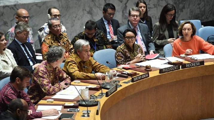 Jadi Presiden Dewan Keamanan PBB, Ini Tantangan Berat RI