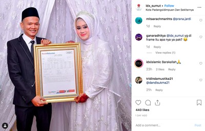 So Sweet! Mereka yang Gunakan Saham untuk Mahar Perkawinan