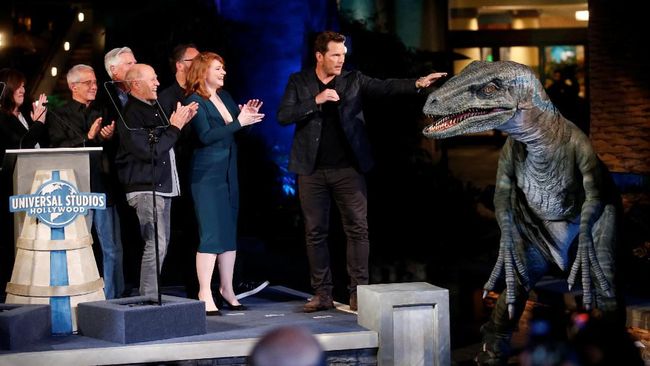 Seperti Nyata, Ini Wujud Dinosaurus di Wahana Jurassic World - Foto 2
