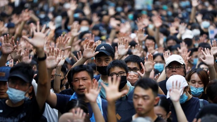 Jerman dan Pemimpin Demo Hong Kong Bertemu, China Ngamuk