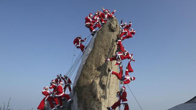 Baby Santa, Dunking Santa, Sampai Gajah Santa di Natal 2019