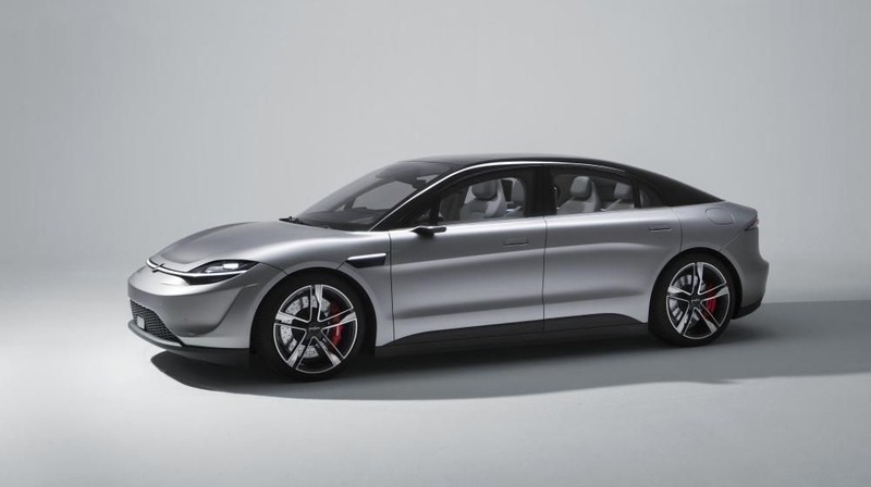 Penampakan Mobil Listrik Sony Vision S Penantang Tesla