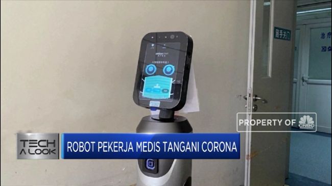 Canggihnya Robot Medis Perawat Pasien Corona Asal China