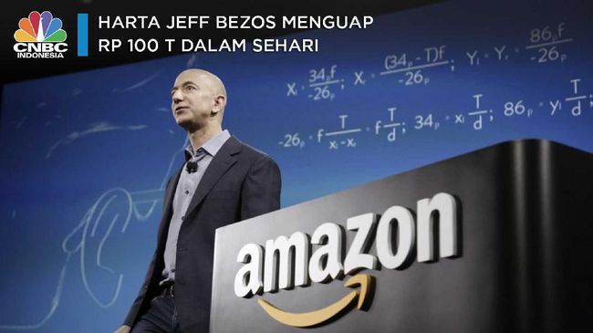 Kekayaan Jeff Bezos Menguap Rp 100 T Sehari, kok Bisa? Kekayaan Jeff Bezos Menguap Rp 100 T Sehari, kok Bisa?