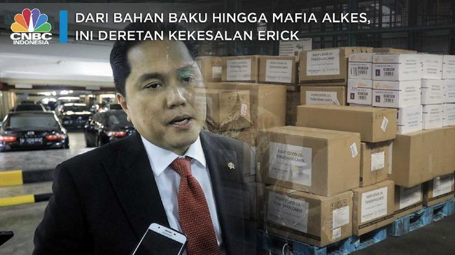 Dari Obat Sampai Mafia Alkes Ini Kekesalan Erick Thohir