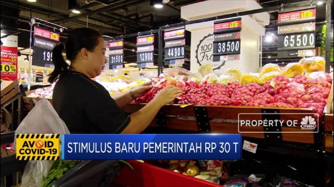 Pemerintah Beri Stimulus Baru Sebesar Rp 30 T