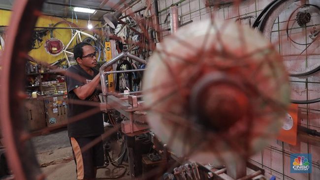 Mengintip Pembuatan Sepeda Kargo, Apa Itu? - Foto 5