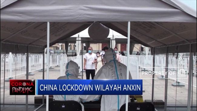 China Lockdown Wilayah Anxin