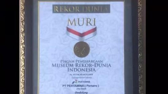 Gelar Wayang Orang Online Pertama, Pertamina Raih Rekor MURI