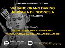 Gelar Wayang Orang Online Pertama, Pertamina Raih Rekor MURI