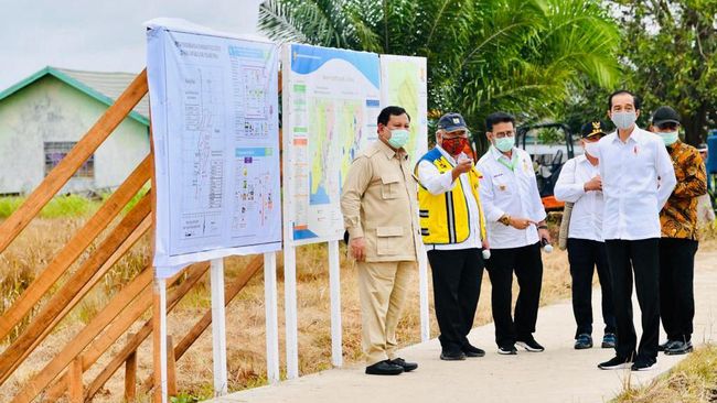 Aksi Duet Jokowi Prabowo Di Lahan Eks Gambut Era Soeharto