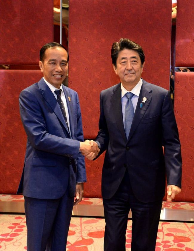 Ini Kata Jokowi Soal Abe Mundur dari PM Jepang Ini Kata Jokowi Soal Abe Mundur dari PM Jepang