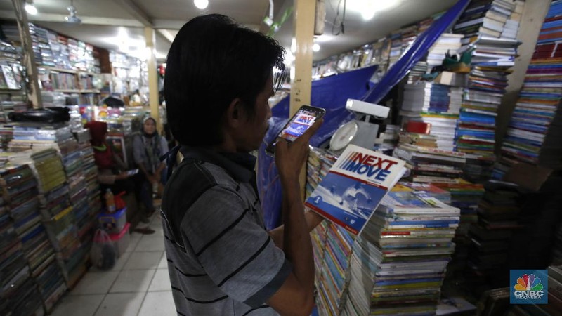 Potret Sepi Jual Beli Buku Bekas Di Kwitang Omzet Terjun 90