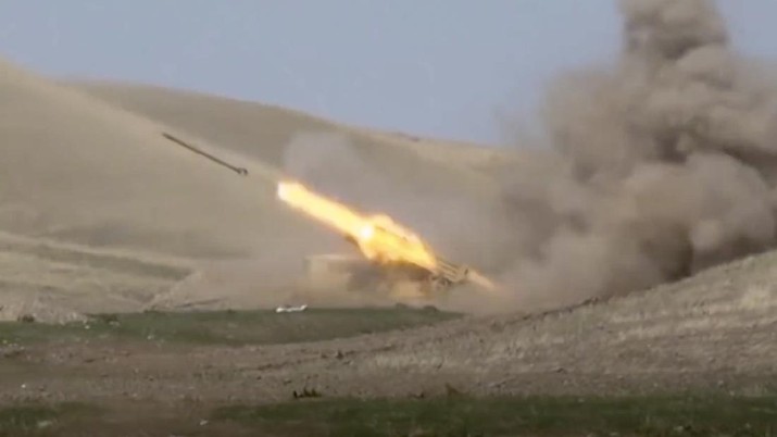 Perang Armenia-Azerbaijan, F-16 Turki Tembak Jatuh SU-25