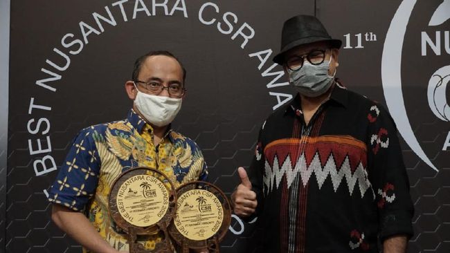 PT Pertamina Lubricants Kembali Raih Nusantara CSR Award 2020 PT Pertamina Lubricants Kembali Raih Nusantara CSR Award 2020