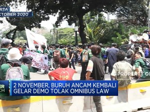 Demo Tolak UU Ciptaker Rusuh!