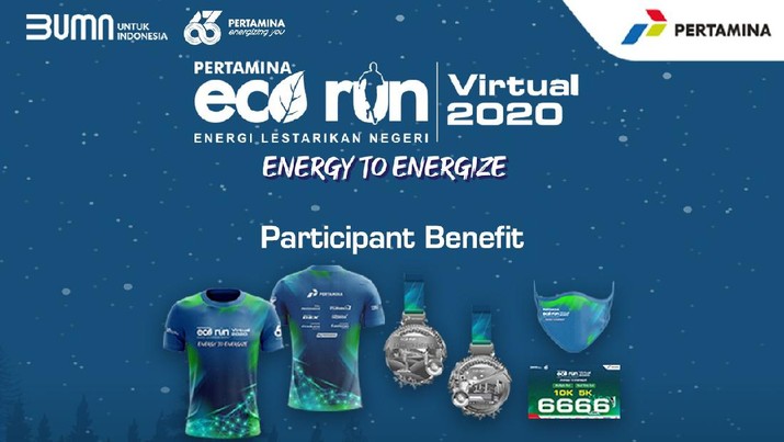 3.000 Runner Bersaing di Pertamina Virtual Eco Run 2020