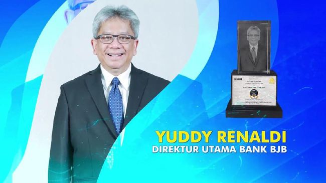 Dirut bjb Yuddy Renaldi Raih Gelar Bankers of The Year 2020