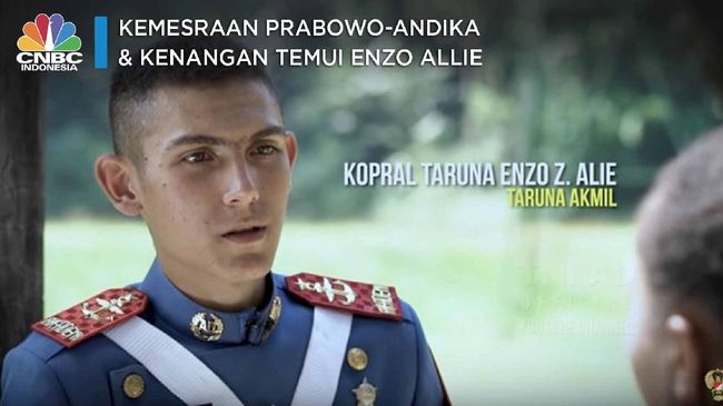 Kemesraan Prabowo-Andika & Kenangan Temui Enzo Allie