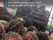 Sah! Pemerintah Ubah Tarif Pungutan Ekspor Sawit
