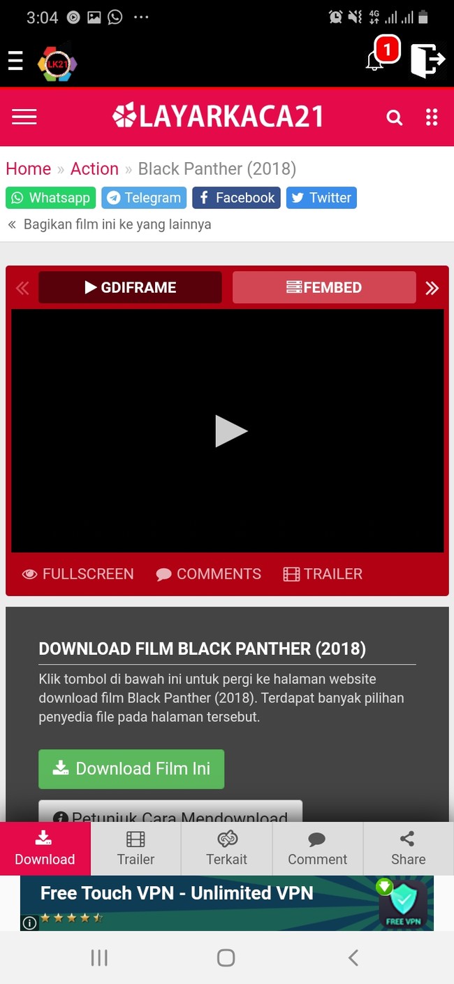 LK21-IndoXXI Bahaya, Ini 24 Link Nonton Film Resmi September 2025