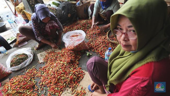 Makin Pedas! Harga Cabai Rawit Merah Tembus Rp 100.000/Kg