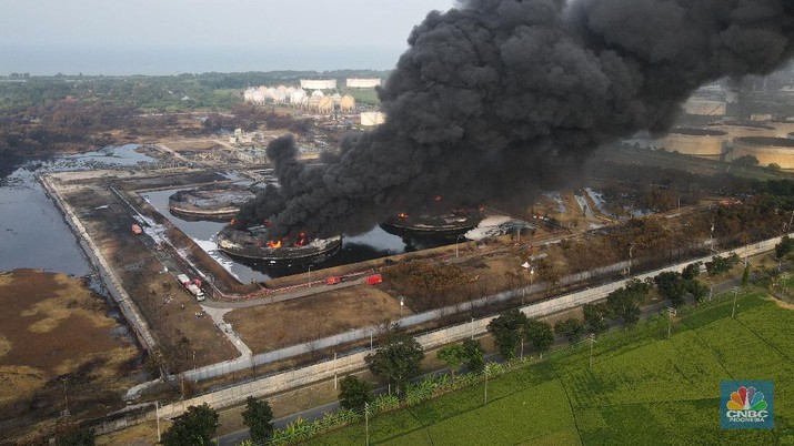 Ada Bau Menyengat Sebelum Kilang Terbakar, Ini Kata Pertamina