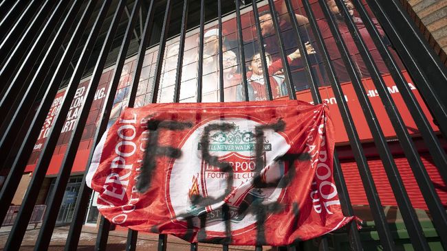 Merah! Liverpool Rugi Rp 900 M Lebih Gegara Pandemi