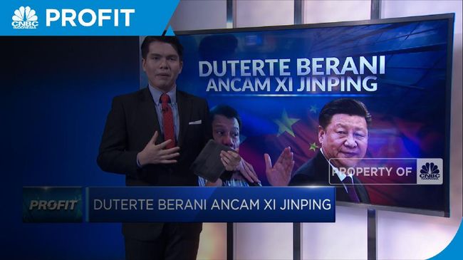 Soal Laut China Selatan, Duterte Berani Ancam Xi Jinping