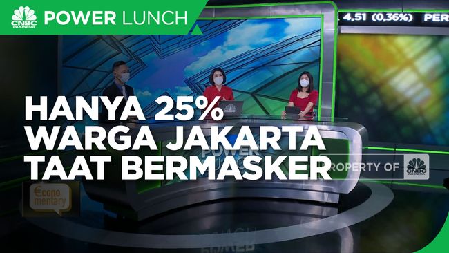 Gawat! Hanya 25% Warga Jakarta yang Taat Pakai Masker Gawat! Hanya 25% Warga Jakarta yang Taat Pakai Masker