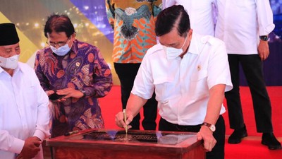 Bisa Buat Baterai, Smelter Nikel HPAL Rp14 T Diresmikan Luhut