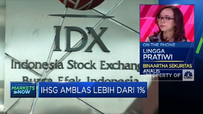 Anjlok Lebih Dari 1 Ihsg Kembali Ke Level 6000 An