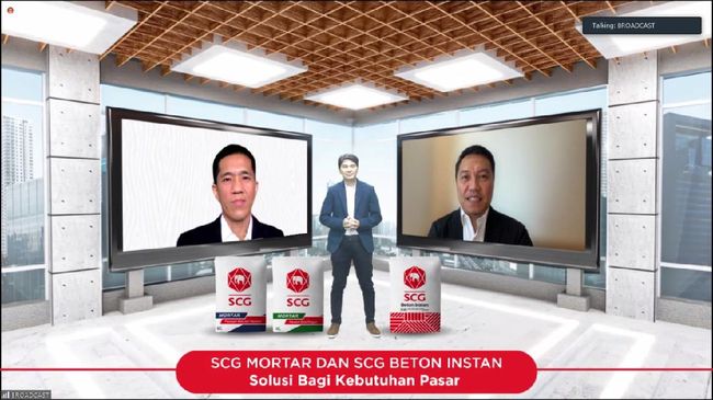 Inovasi Produk, SCG Luncurkan Produk Mortar & Beton Instan