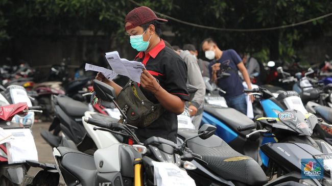 Begini Penampakan Pelelangan Motor Saat Pandemi Covid-19