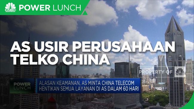 Demi Keamanan Negara, AS Usir Perusahaan Telko China